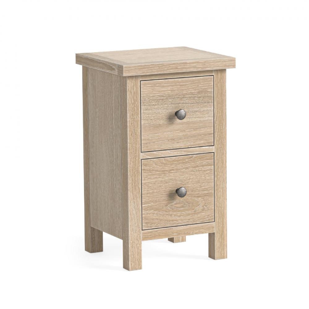 Meadow Brook Oak Narrow Bedside